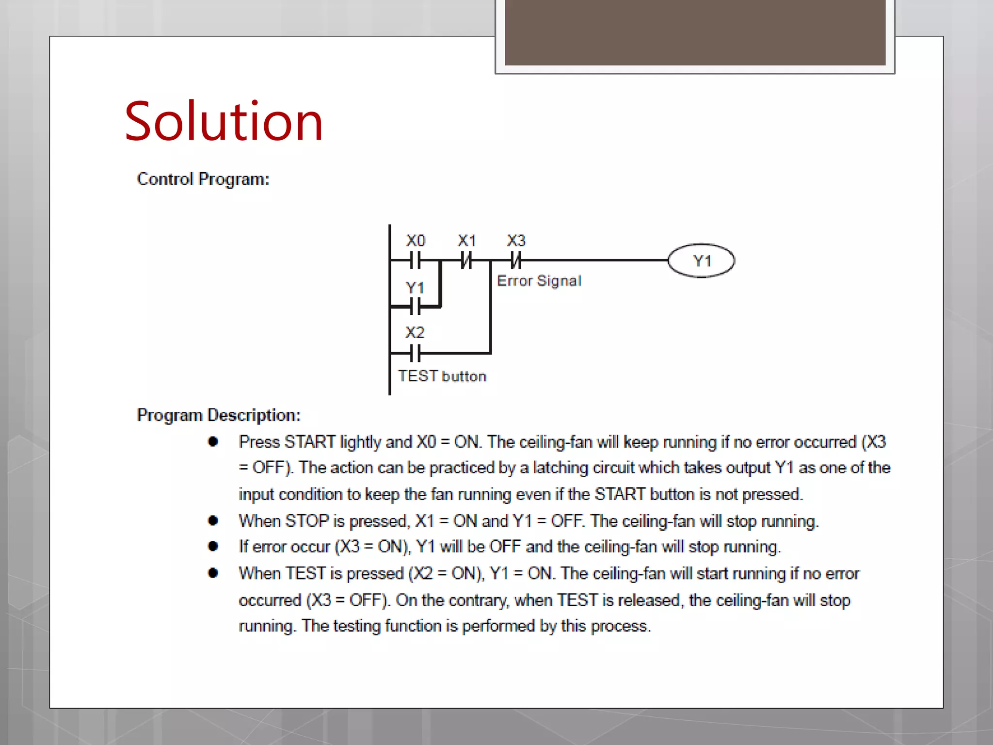 PLC Application Exercises.pdf | Computer Software and Applications | Computing