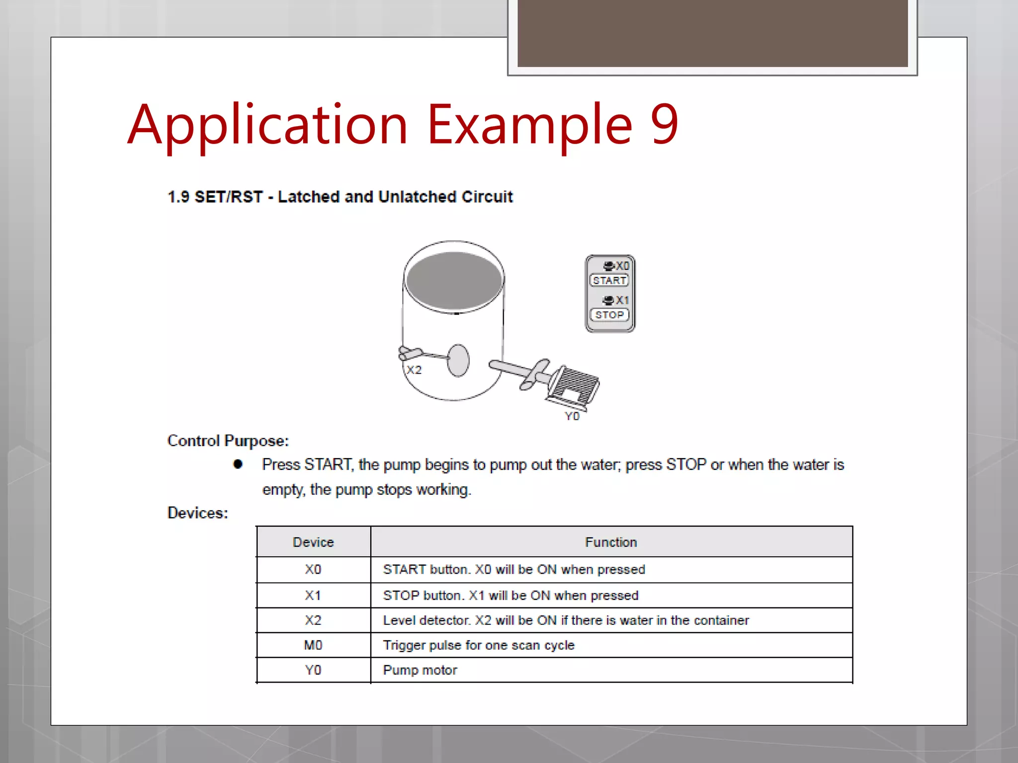 Plc Application Exercises Pdf