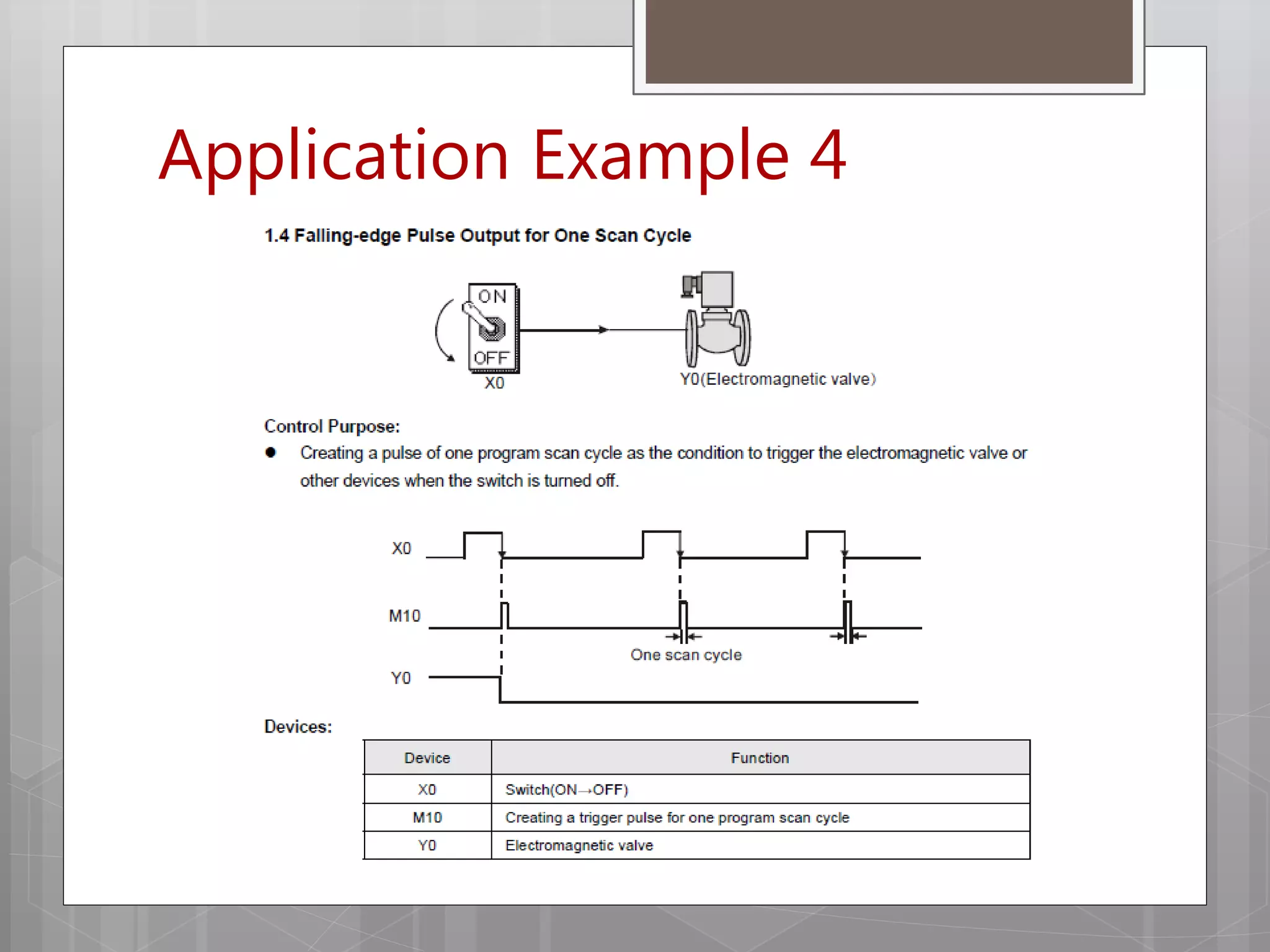 PLC Application Exercises.pdf | Computer Software and Applications ...