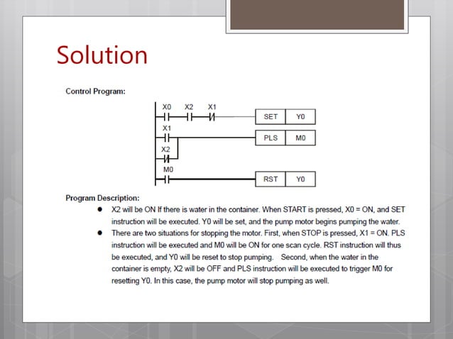 PLC Application Exercises.pdf | Computer Software and Applications ...