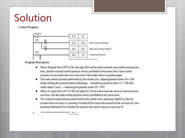 PLC Application Exercises.pdf | Computer Software and Applications ...