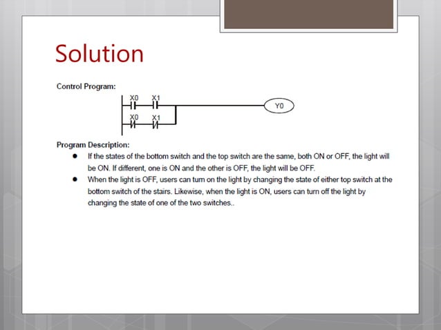 PLC Application Exercises.pdf | Computer Software and Applications ...