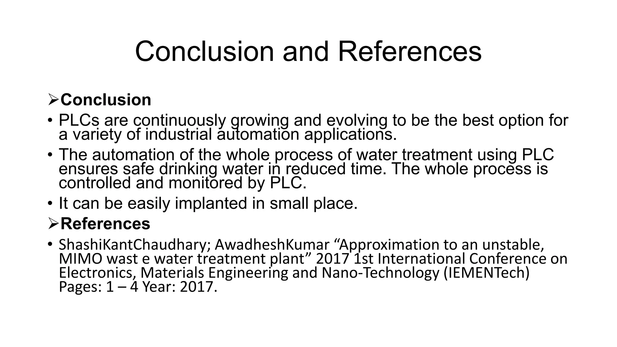 PLC Based Automation of Water Treatment Plant (1).pptx