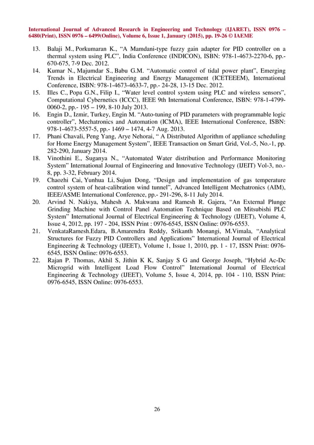 Plc based pid implementation in process control of temperature flow and level | PDF