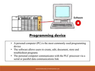 PROGRAMMABLE LOGIC CONTROLLERS | PPT