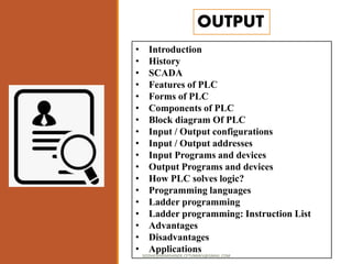 PROGRAMMABLE LOGIC CONTROLLERS | PPT