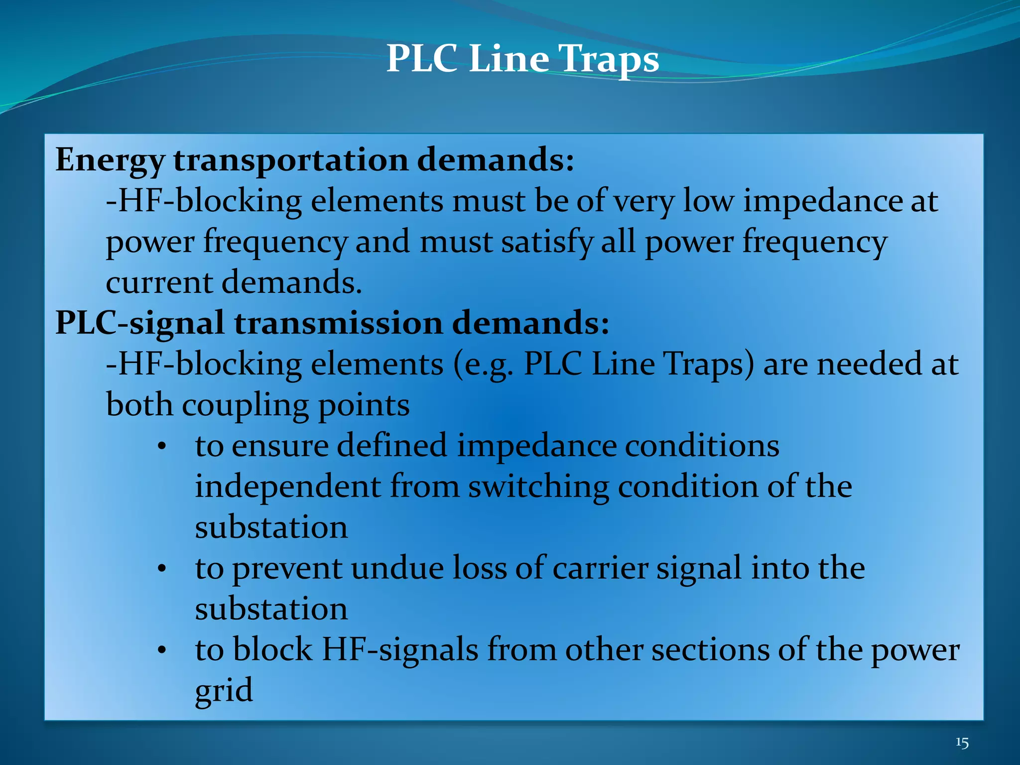 Power Line Carrier Communication | PPTX