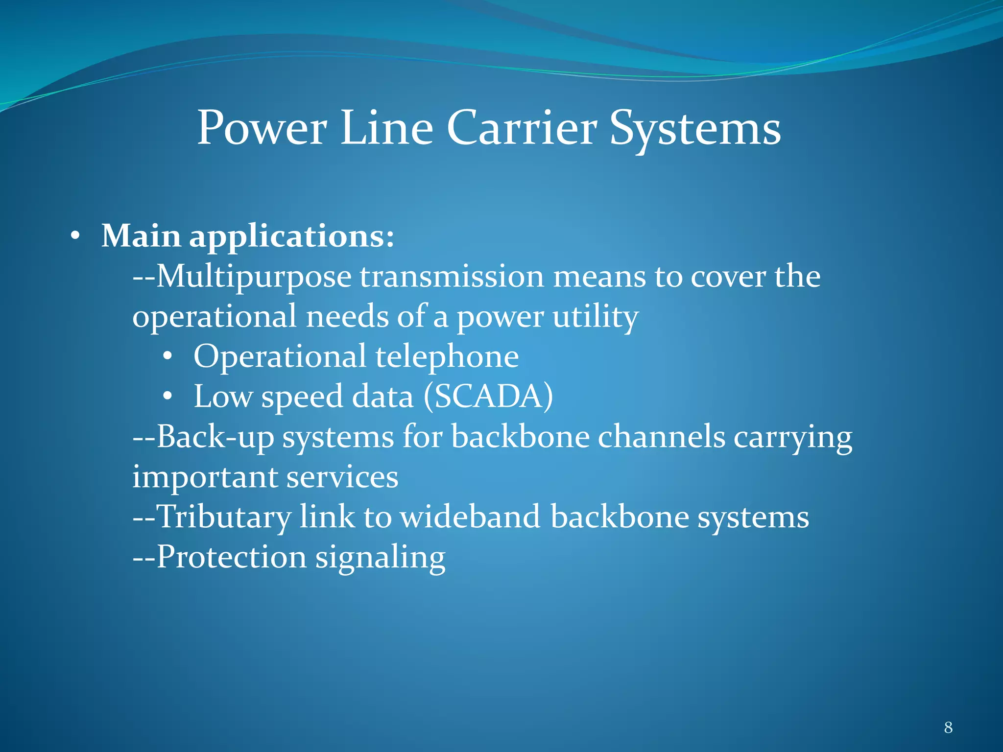 Power Line Carrier Communication | PPTX