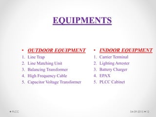 Power Line carrier communication | PPTX