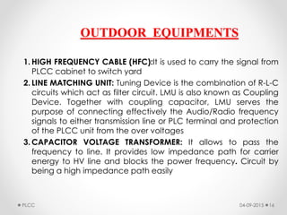 Power Line carrier communication | PPTX