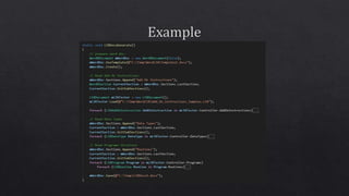 Plc code documentation | PPT