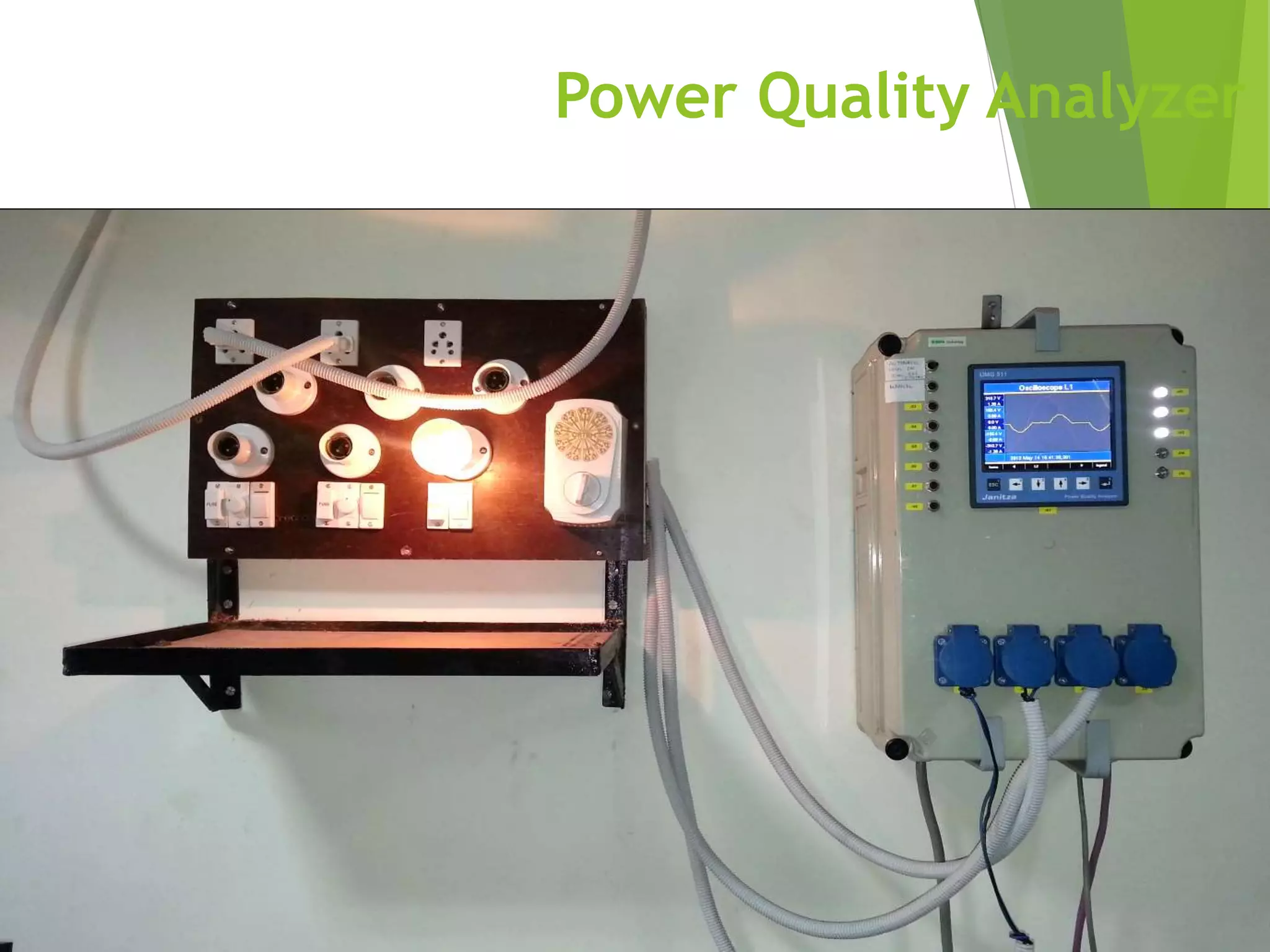 Power Quality Analsis Of Household Loads And Plc Control Of 3 Phase Induction Motor Ppt