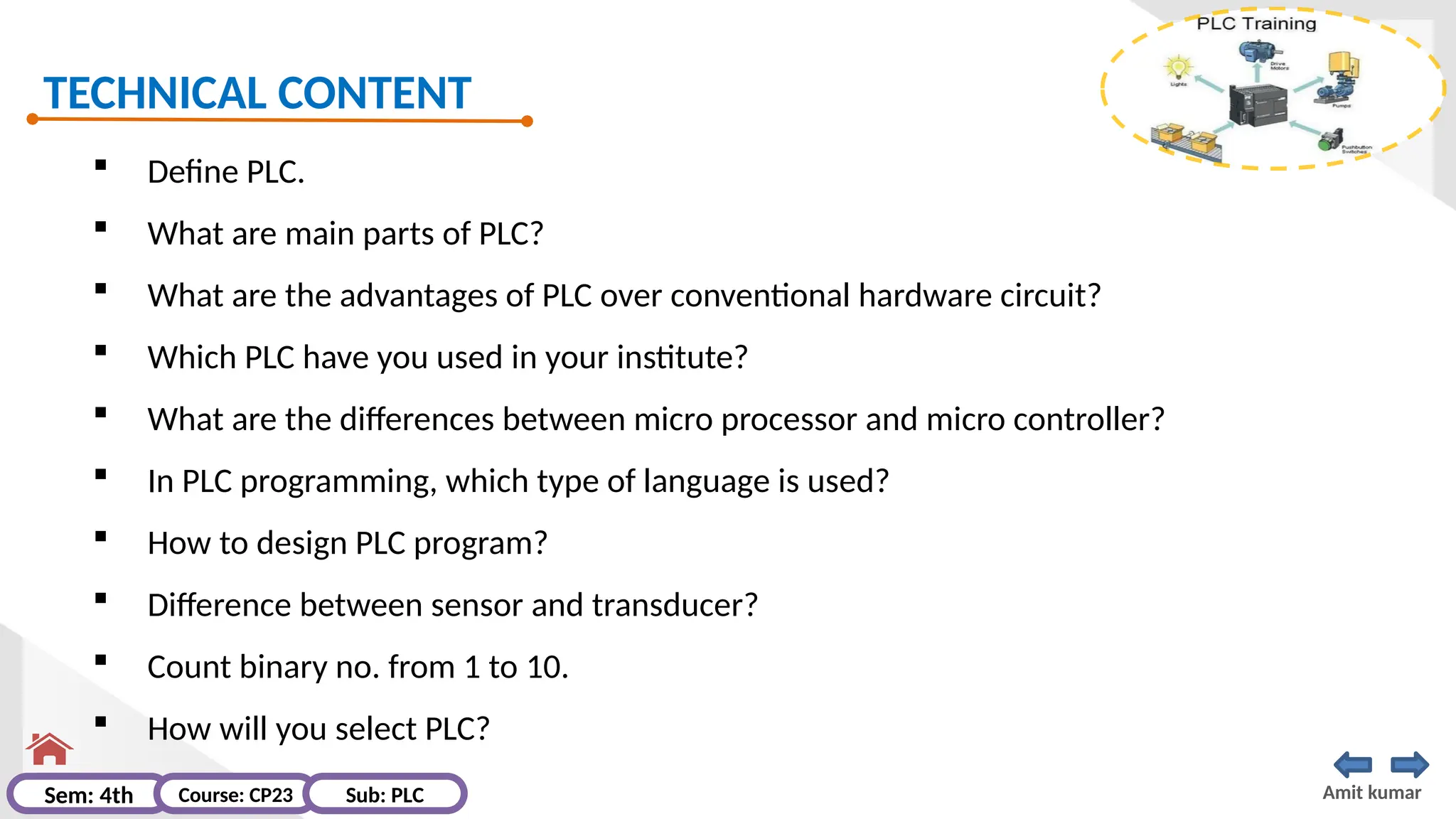 PLC Crash Course_Updated ppt for presentation | PPT