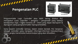 PLC DASAR Programable Logic COntroller Basic | PPTX