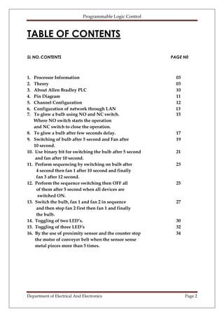 Plc documentation final | PDF