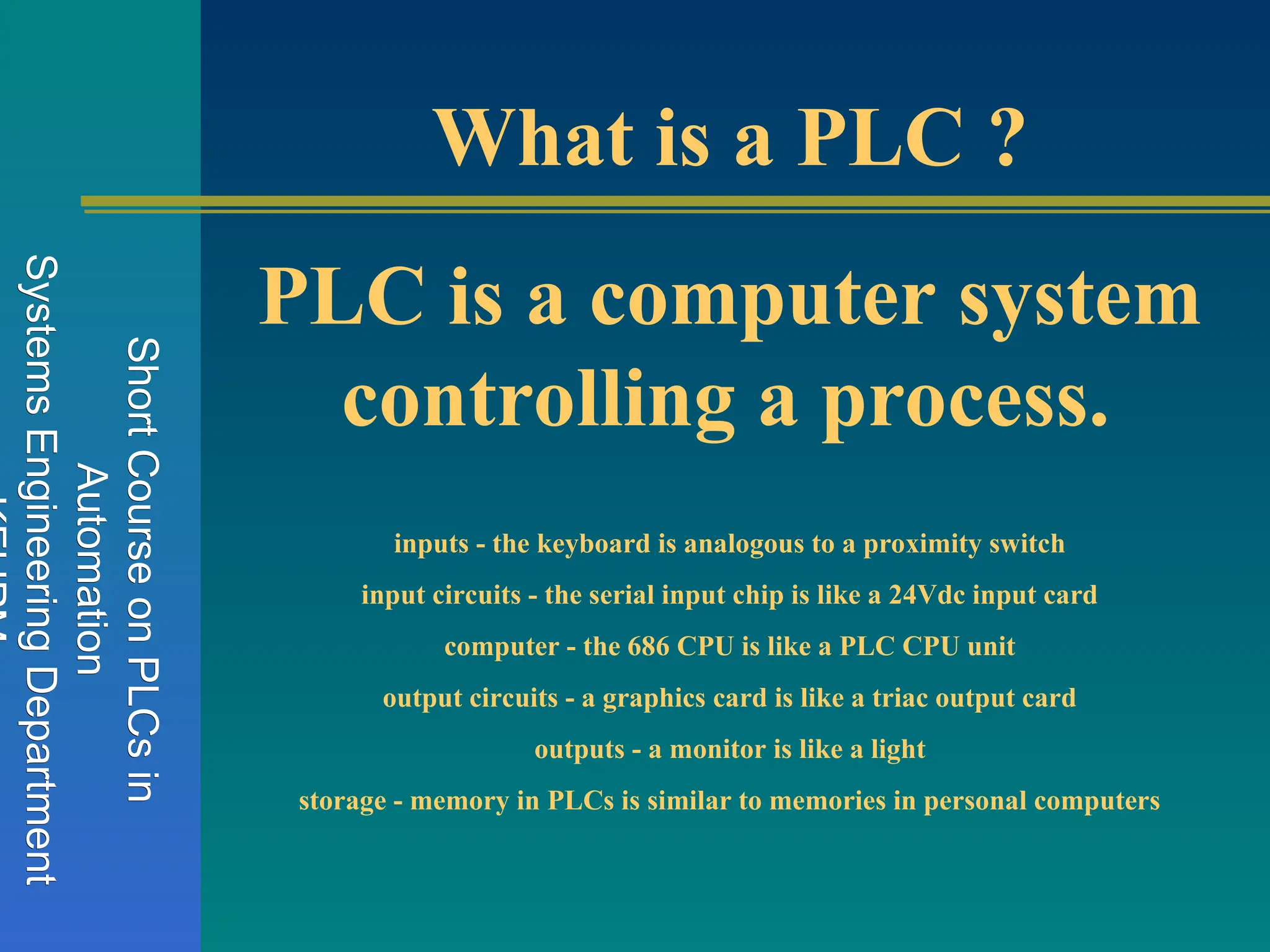 PLC Explained pp.ppt for educational purpose | PPT