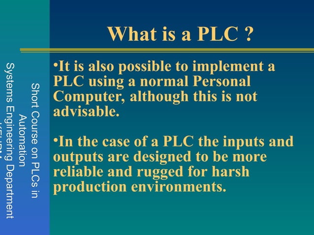 PLC Explained pp.ppt for educational purpose | PPT