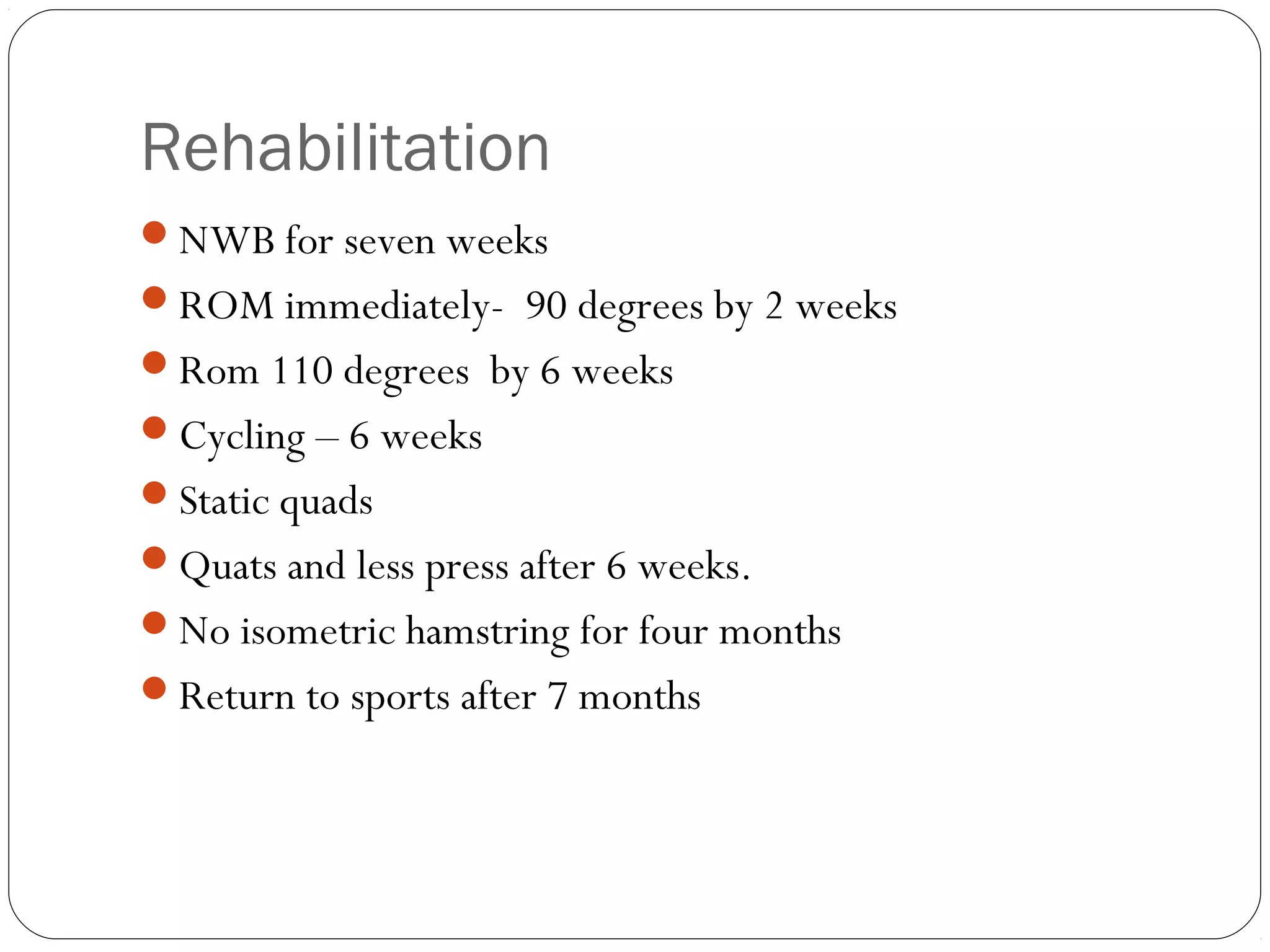 Posterolateral corner injuries of knee joint | PPT