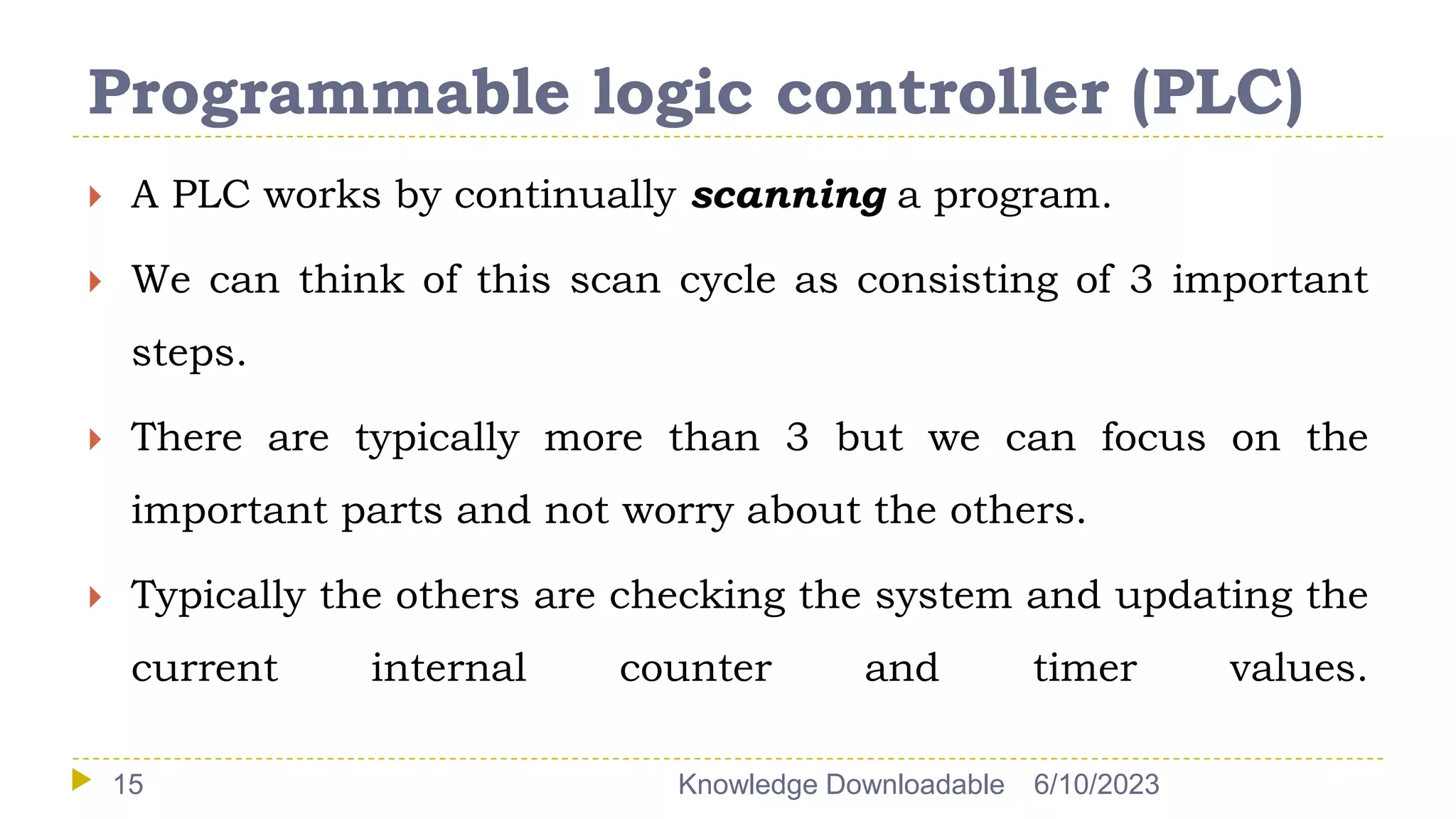 PLC – INDUSTRIAL AUTOMATION.pptx