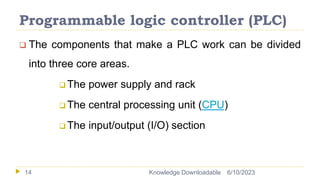 PLC – INDUSTRIAL AUTOMATION.pptx