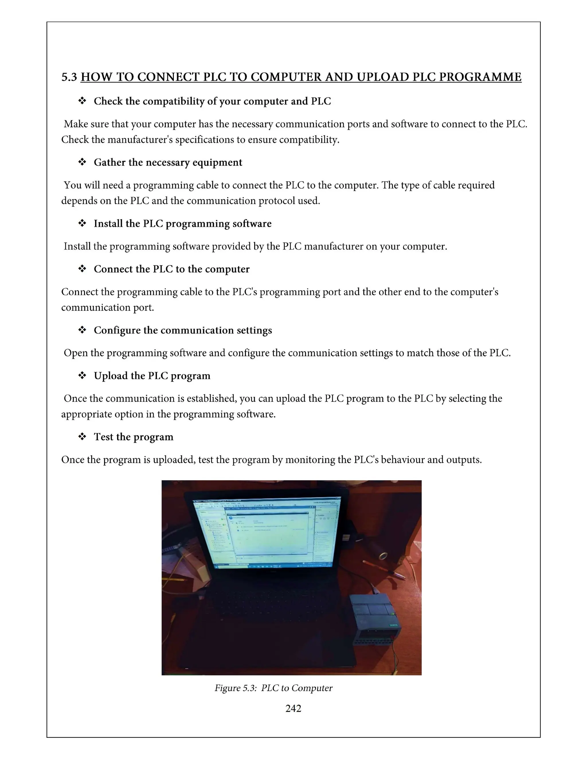 PLC INDUSTRIAL TRAINING REPORT - Programmable Logic Controller | PDF