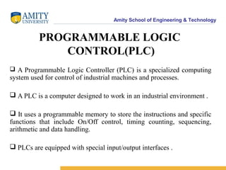 PLC (programmable logic controllers) RTD and CNC PPT- powerpoint ...