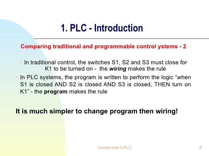 plc introduction plc introduction