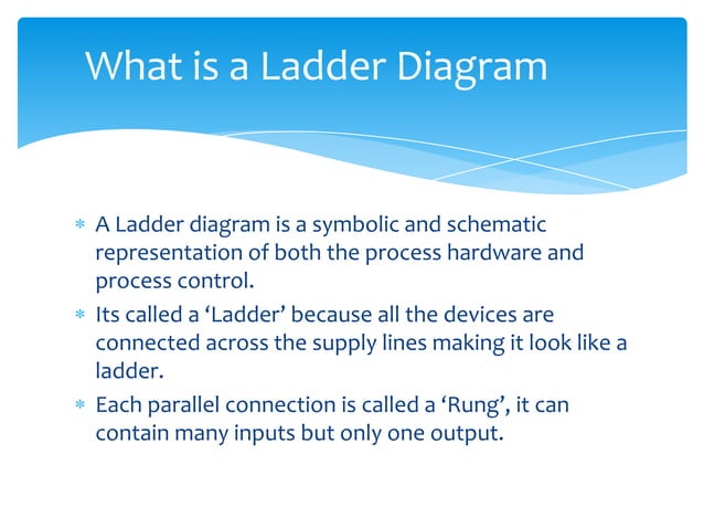 PLC LADDER DIAGRAM | PPTX | Science
