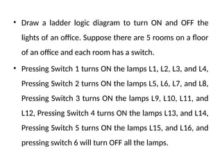 PLC Ladder Diagram for automation and control.pptx