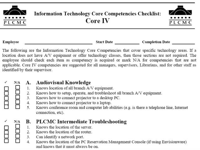 PLCMC Information Technology Core Competencies | PPT | Computing ...