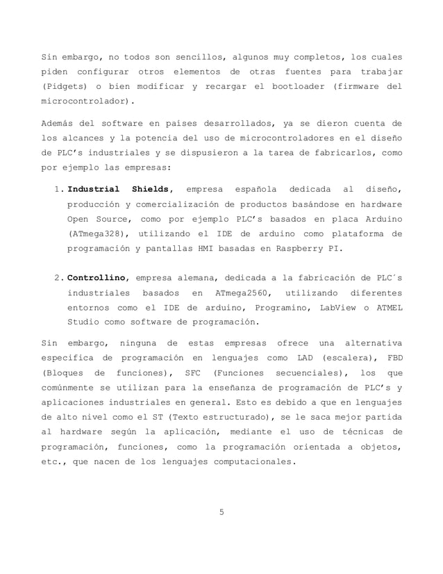 PLC: fabricación de PLC utilizando microcontroladores para uso ...