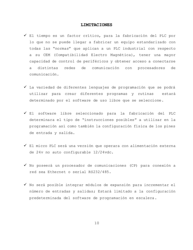 PLC: fabricación de PLC utilizando microcontroladores para uso ...