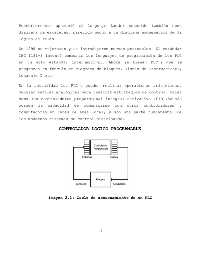 PLC: fabricación de PLC utilizando microcontroladores para uso ...