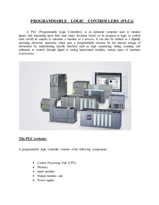 Plc on cnc | DOCX