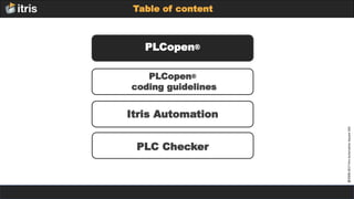 PLCopen Webinar Presentation | PPTX