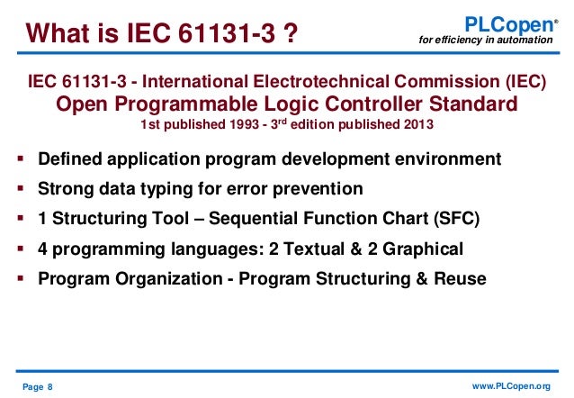 PLCopen IEC 61131 Basics 2015 PDF