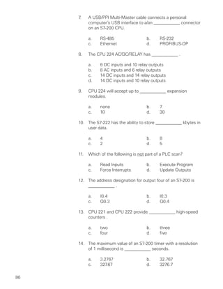 Plc operation part 4 | PDF | Computing | Technology & Computing