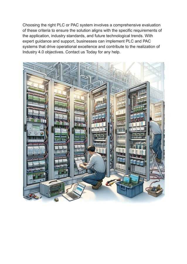 PLC/PAC in Industrial Automation and Control Systems | PDF
