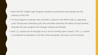 Programmable Logic Controller (PLC Part 3) | PPT