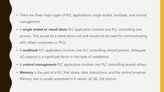 Programmable Logic Controller (PLC Part 4) | PPT