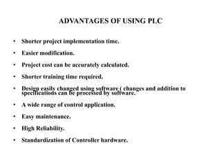 Plc (PROGRAMMABLE LOGIC CONTROLLER) | PPTX