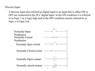Plc (PROGRAMMABLE LOGIC CONTROLLER) | PPTX
