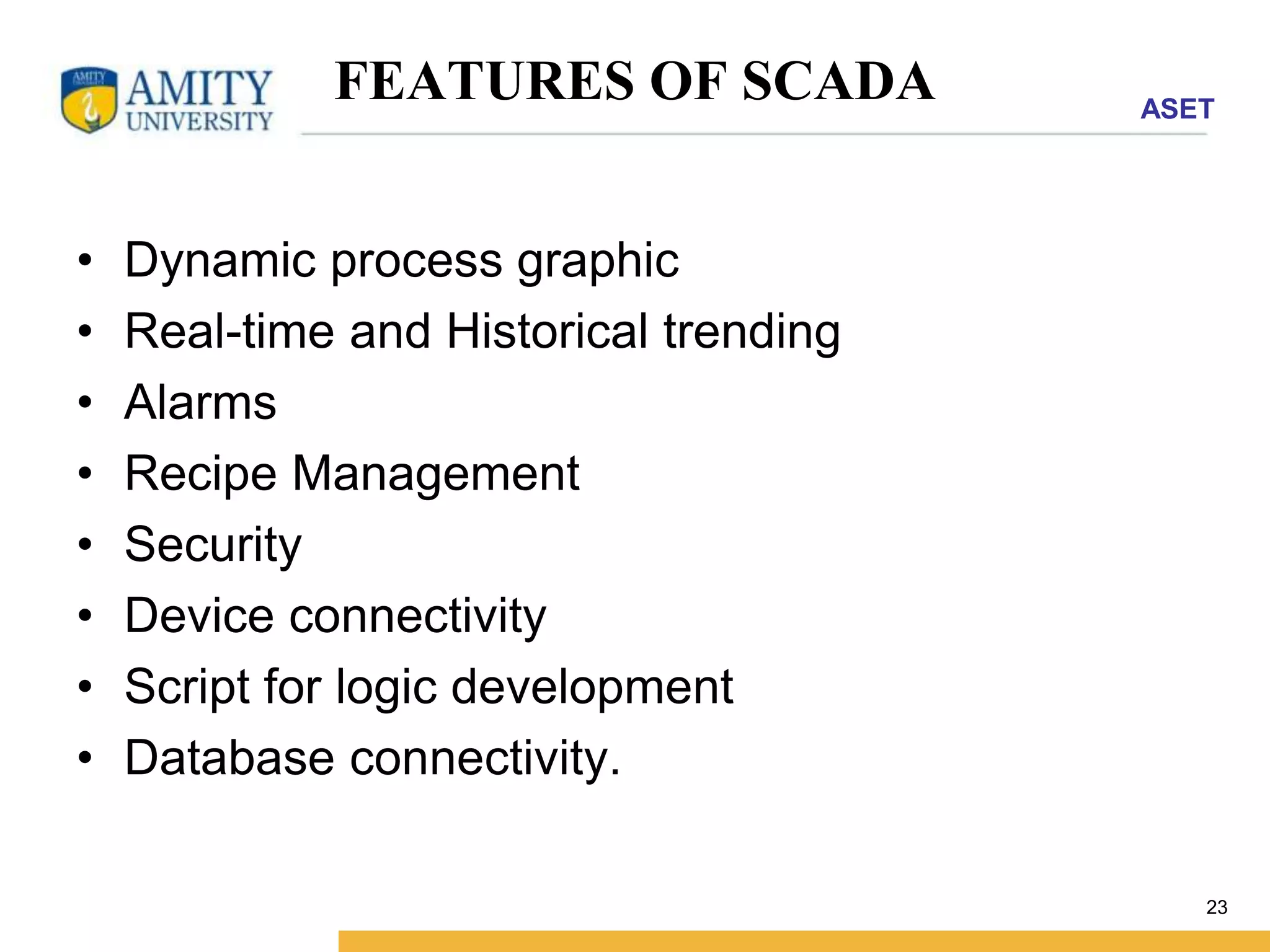 Basics of Automation, PLC and SCADA | PPTX