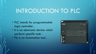 PLC PPT.ppsxBDSKHVJKDXHVBJHDVJDHJFHVJHZDBVHJD | PPSX