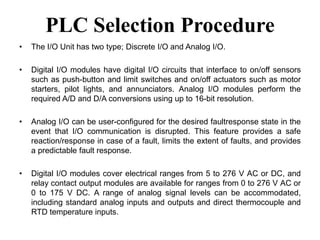 PLC TRAINING | PPTX | Computing | Technology & Computing