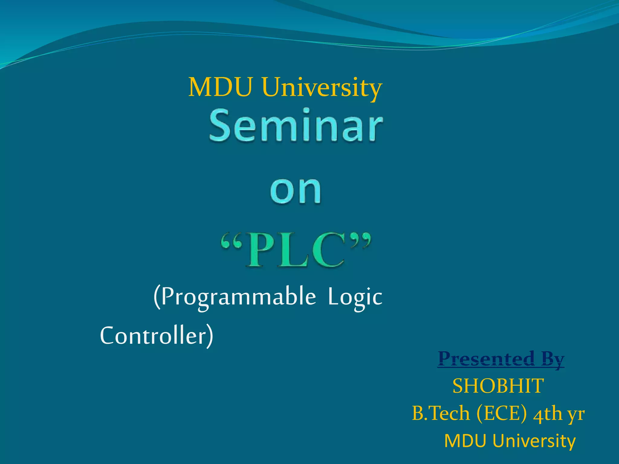 Plc ppt filke | PPTX | Computing | Technology & Computing