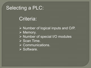 Plc presentation | PPT