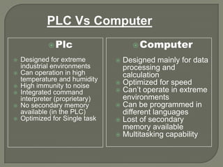 Plc presentation | PPT