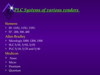 Plc presentation | PPT