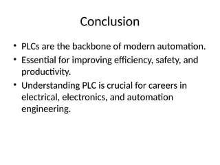 Presentation on plc- plc refers to programmable logic controller.pptx